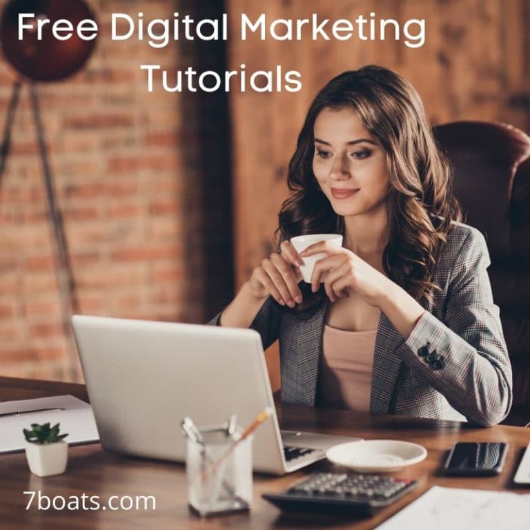 Free Courses, Free Digital Marketing Tutorials - 7boats